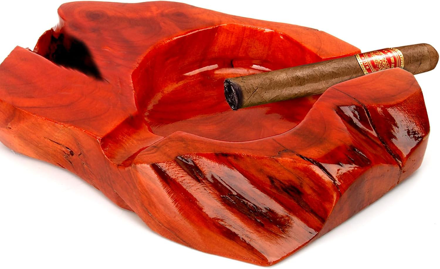 AMIPOR Unique Irregular Shape Cigar Ashtray, Blind Box Design With 2 ...