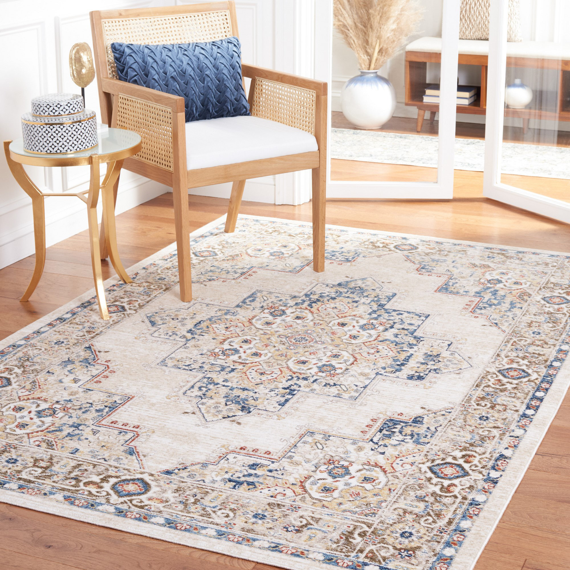 Bungalow Rose Olympia Performance Oriental Rug | Wayfair