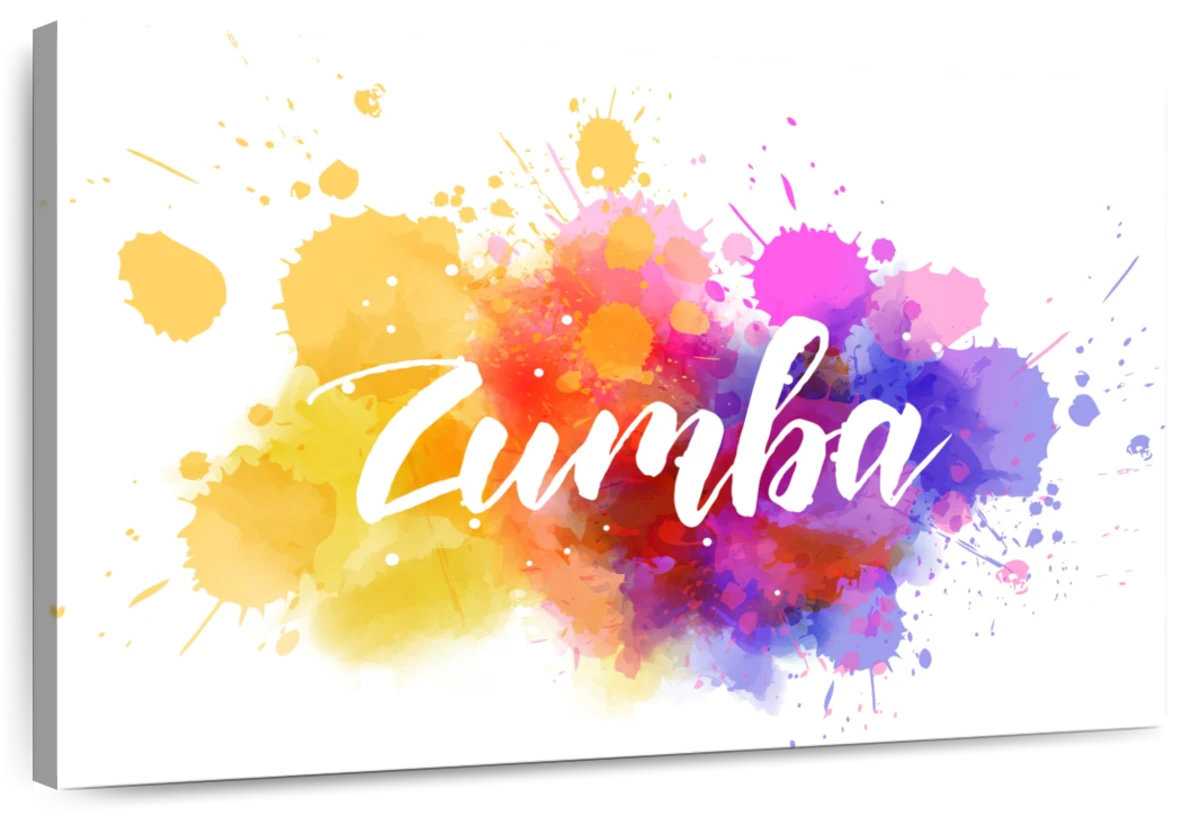 Ebern Designs Senne Zumba Color Splash | Wayfair