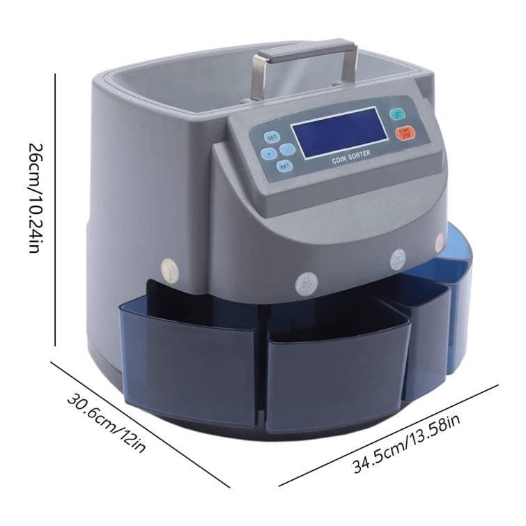 Bruce&Shark Plastic Coin Sorter | Wayfair