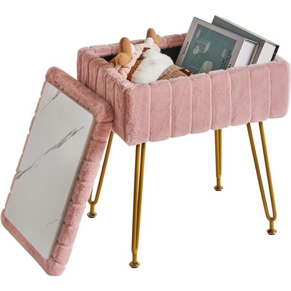 Mercer41 Doudy Upholstered Ottoman | Wayfair