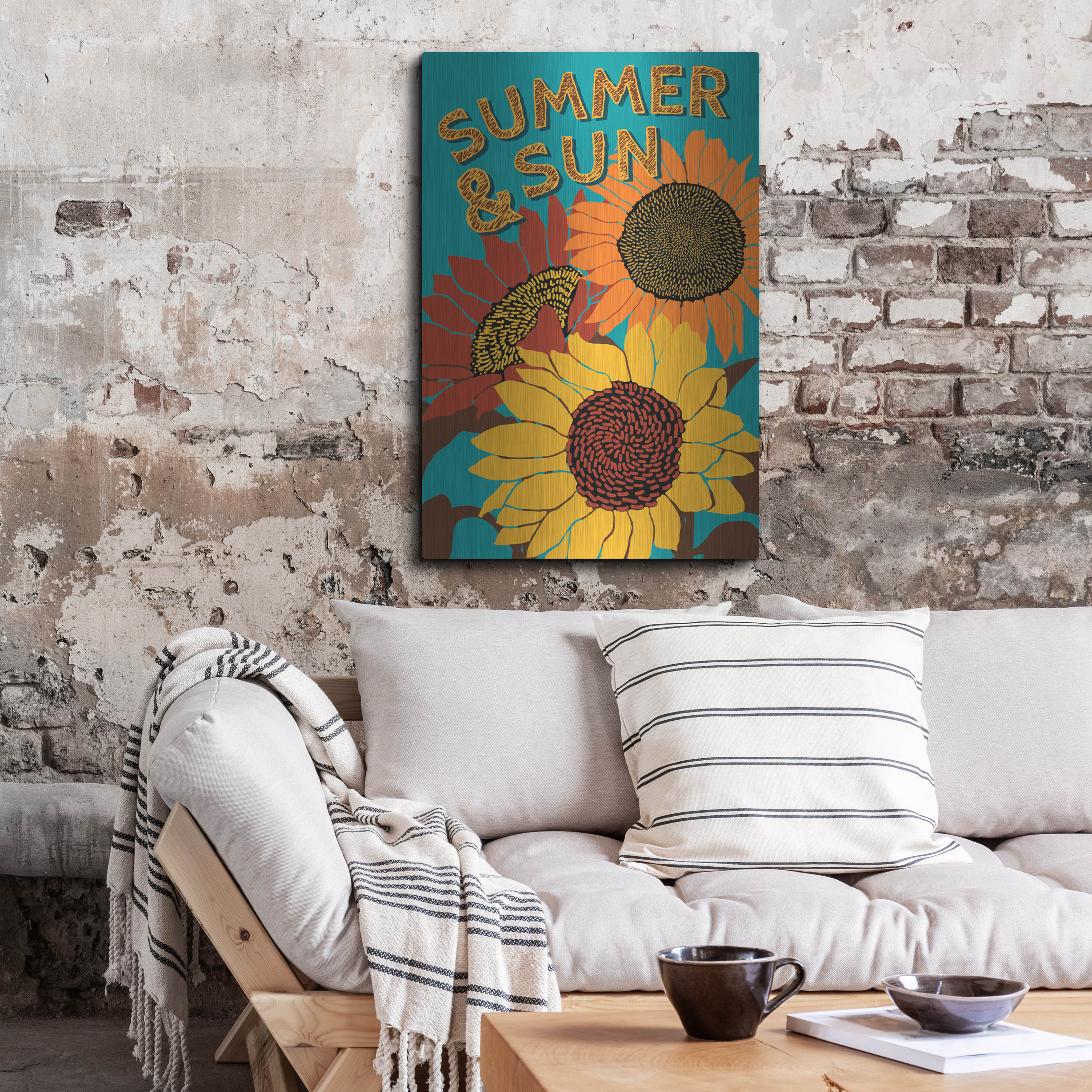 August Grove® 'Summer And Sun' by Art Licensing Studio Metal Wall Art ...