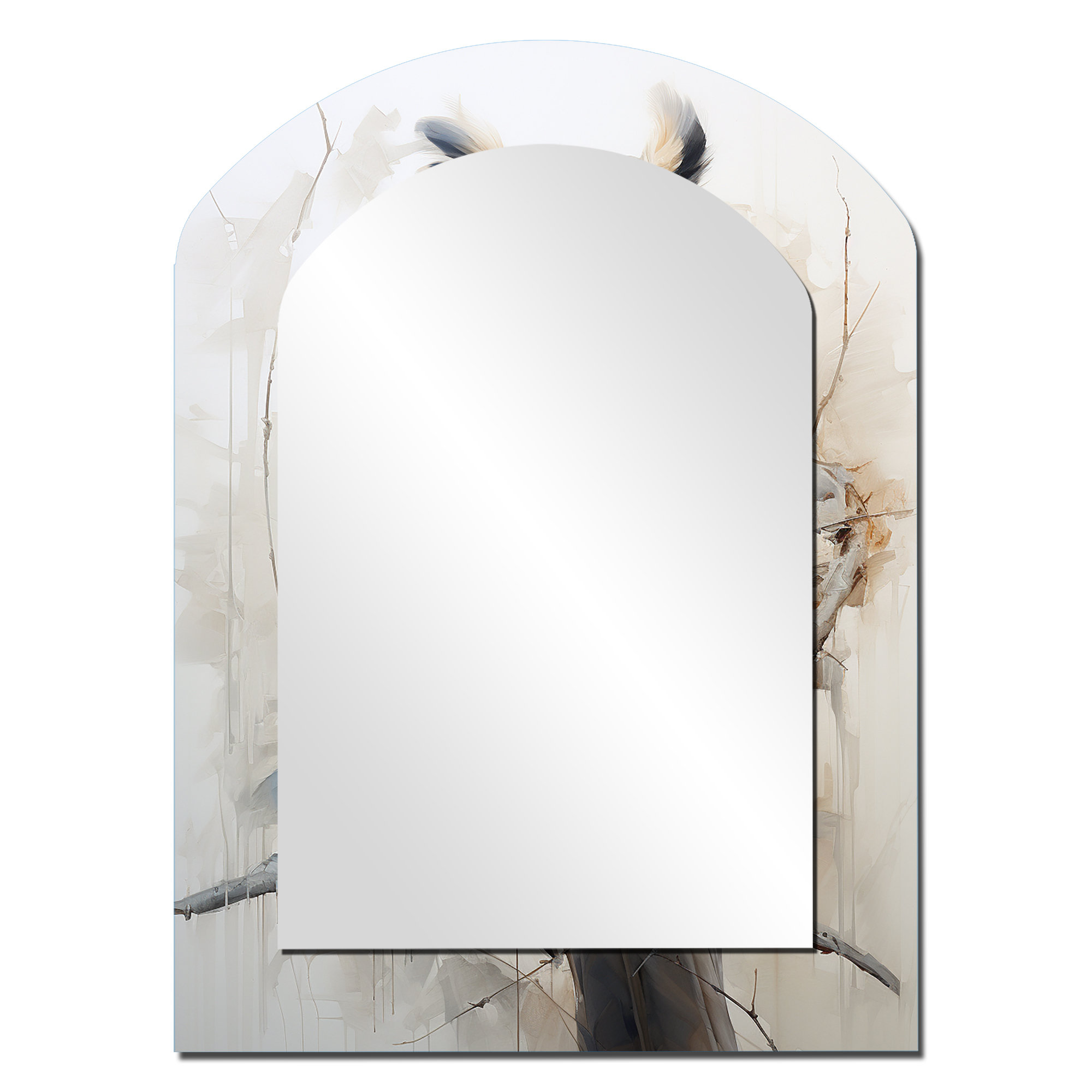 Dakota Fields Wise And Watchful Majestic Owl I - Owl Arch Unique Mirror ...