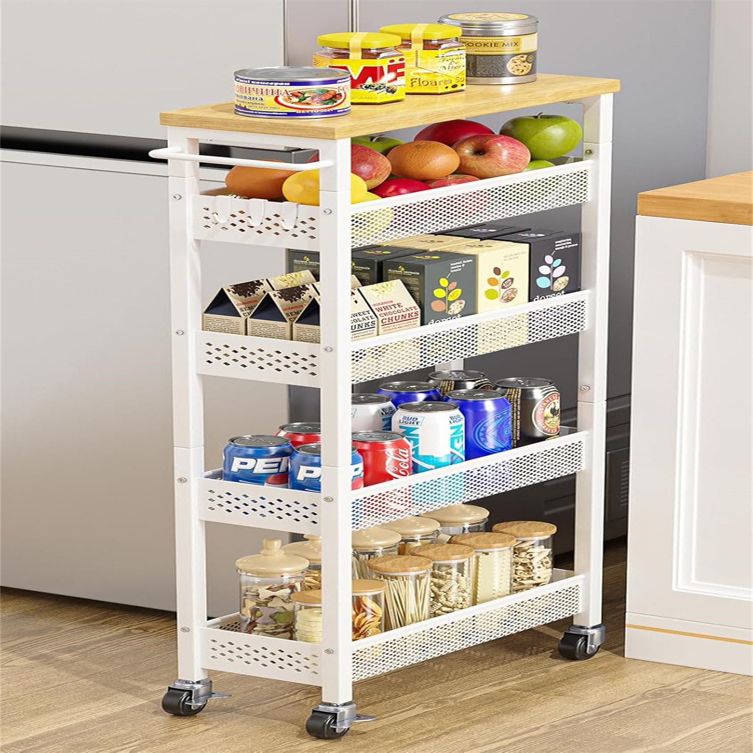 EXEBIL Chariot de rangement Slim - Wayfair Canada