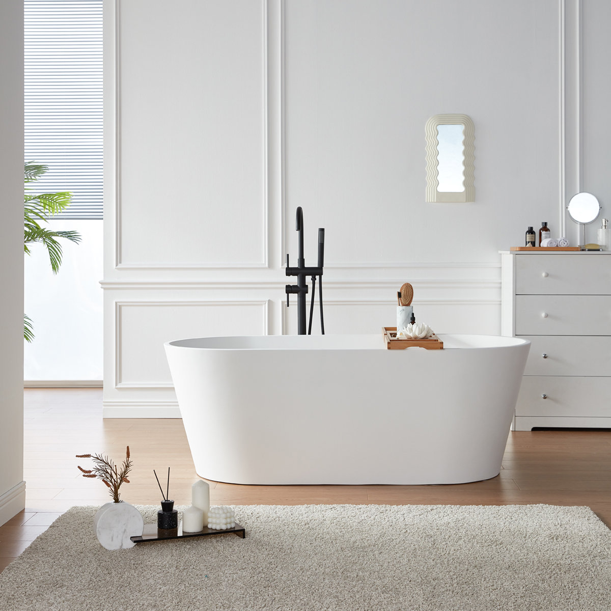 Pensen 67 x 31.5 Bathtub | Wayfair