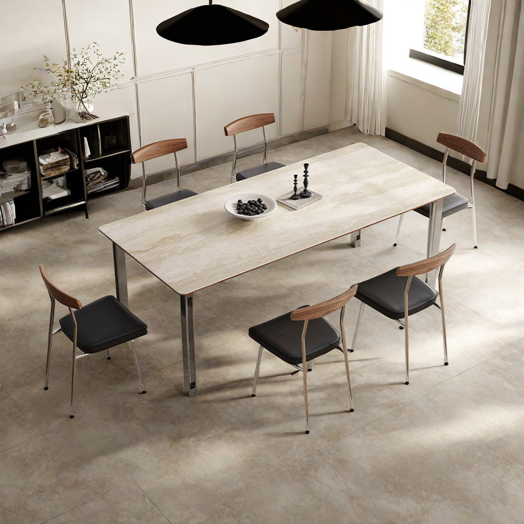 ASS Comfort Zone Cave stone rock plate dining table and chairs | Wayfair