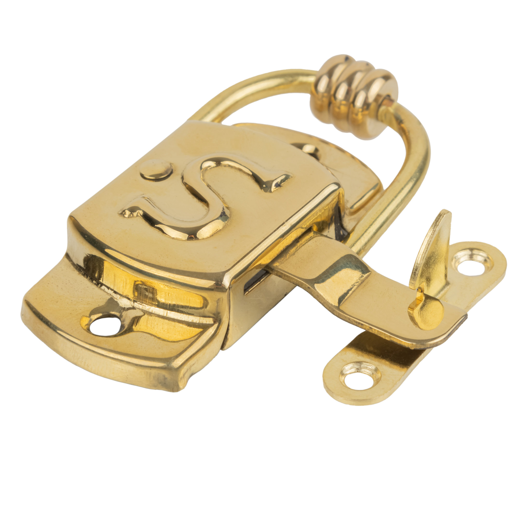 UNIQANTIQ HARDWARE SUPPLY Right Sellers "S" Cabinet Door Latch and ...