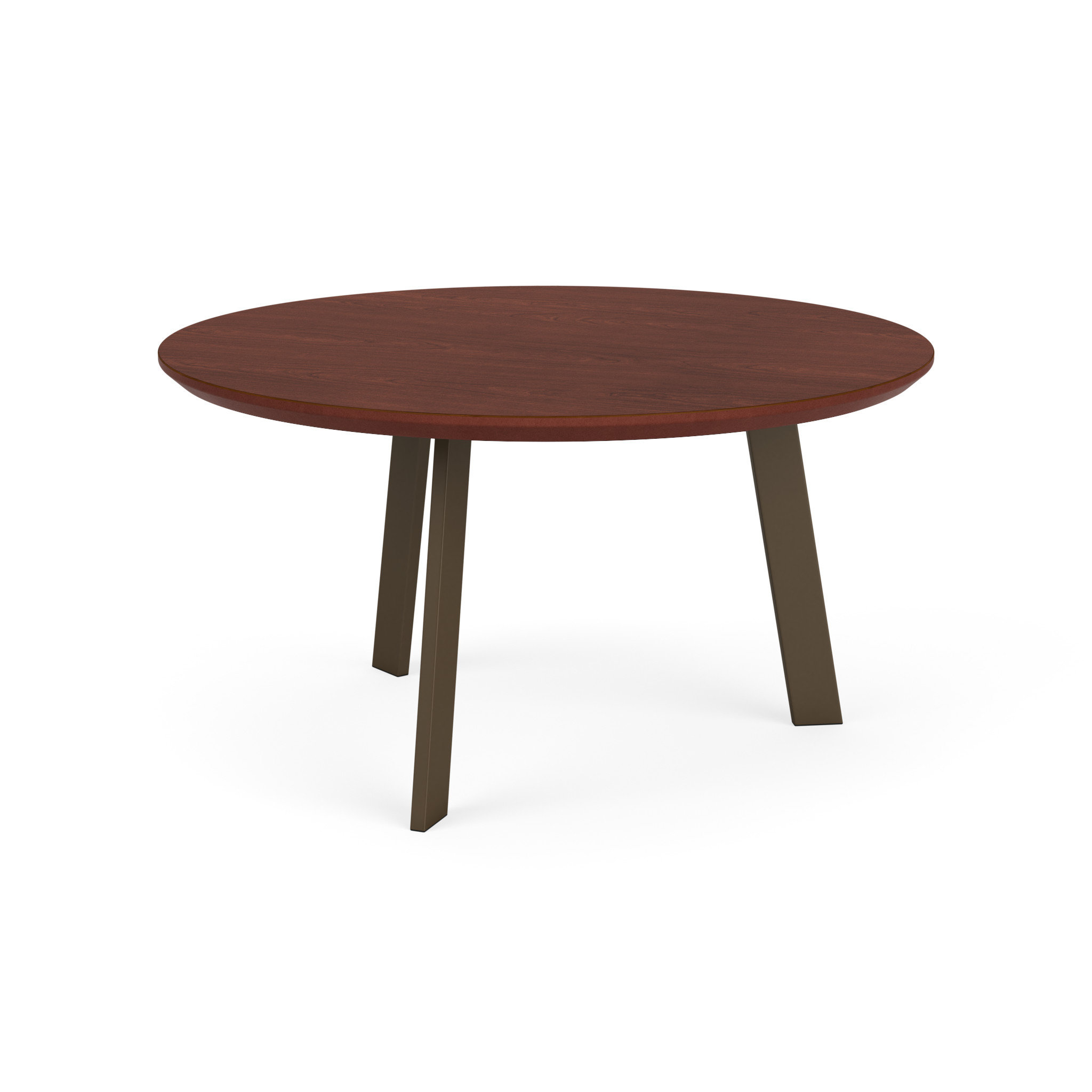 Lesro Luxe Conversational Table Steel Legs 30" Dia High Pressure ...