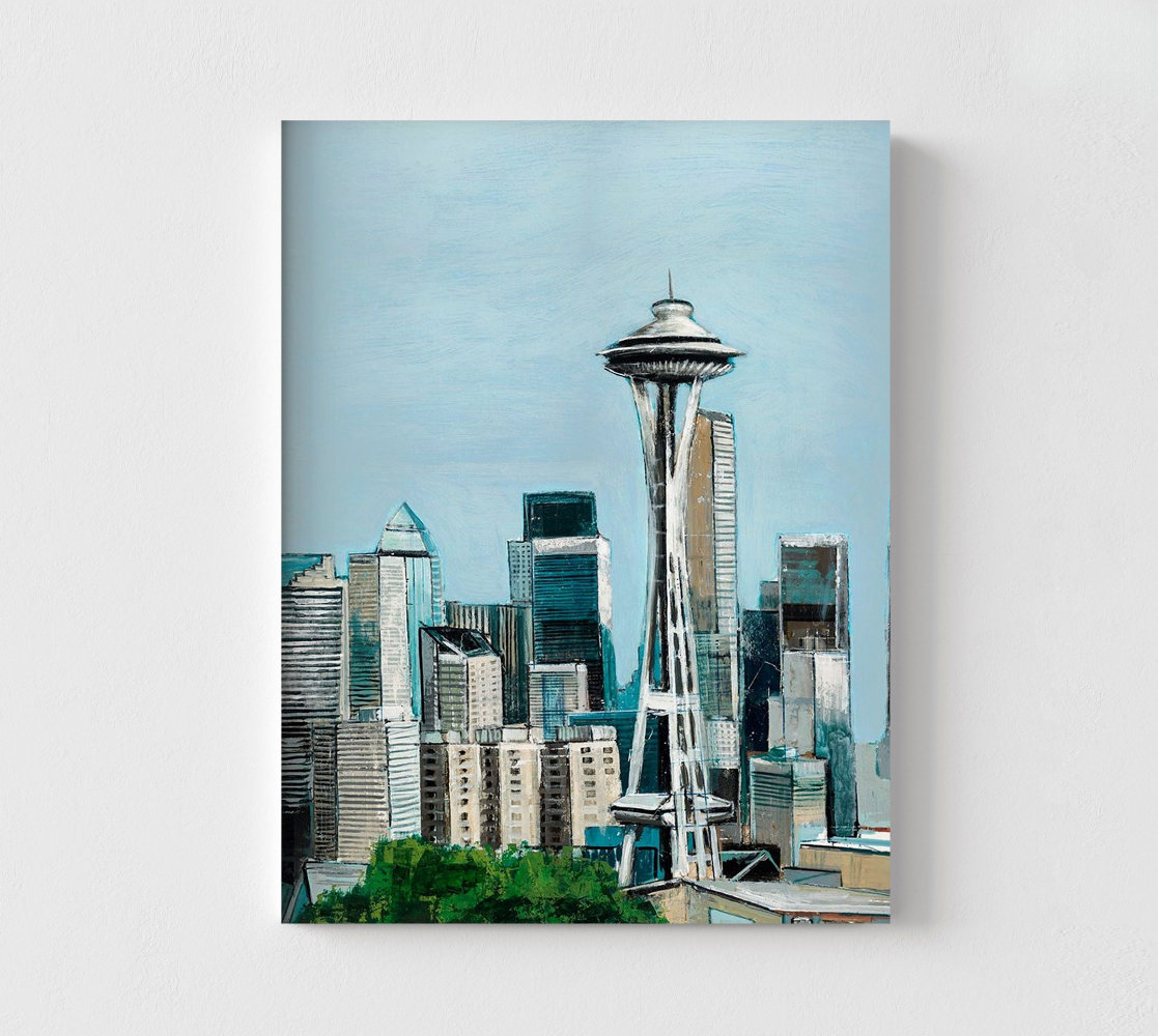 WeFrameArt Seattle By David Dauncey, Famous Seattle Artwork, Original ...