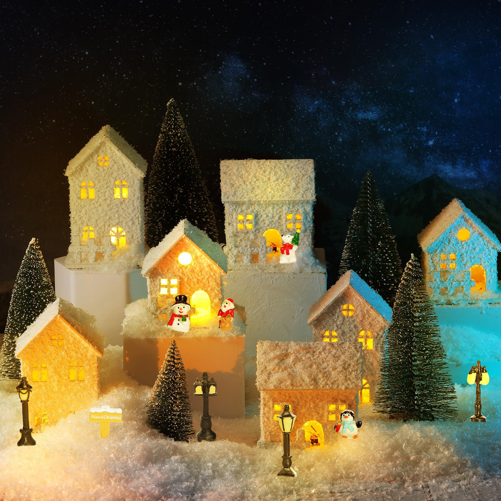 The Holiday Aisle® 23 Pcs Christmas Village Sets | Wayfair