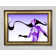 Bright Star Abstract Purple Alien - Single Picture Frame Art Prints ...