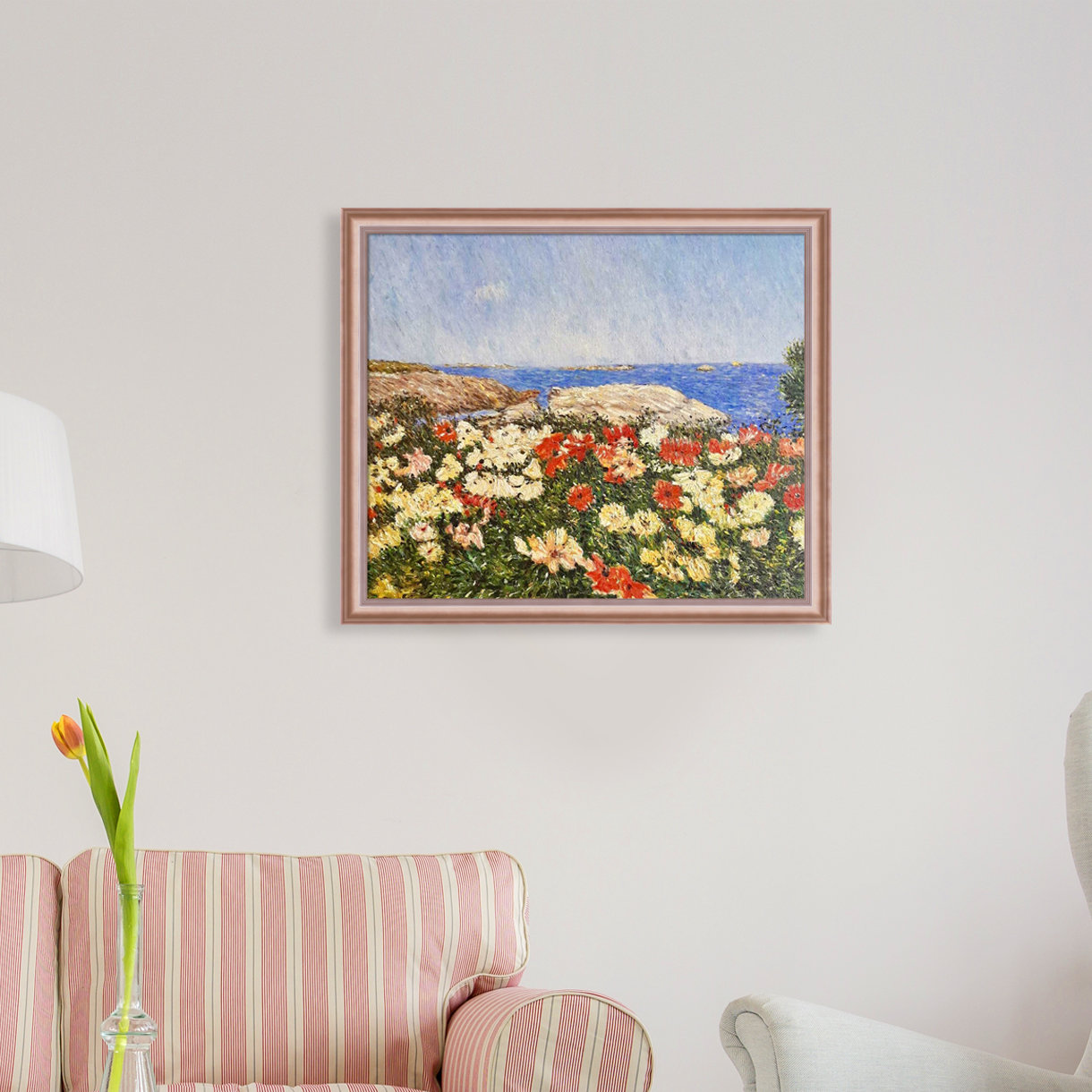 Overstock Art Poppies on the Isles of Shoals by Childe Hassam - Picture ...