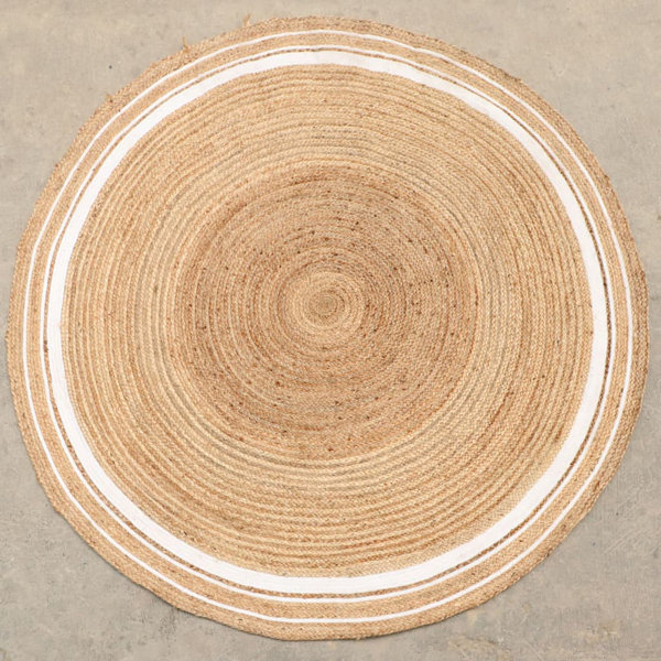 Bay Isle Home DUTCH Lifestyle Rug Jaipur Classic 200 Cm Round Natural ...