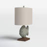 Beachcrest Home™ Alvardo 27" Ocean Blue/Brown Table Lamp & Reviews ...