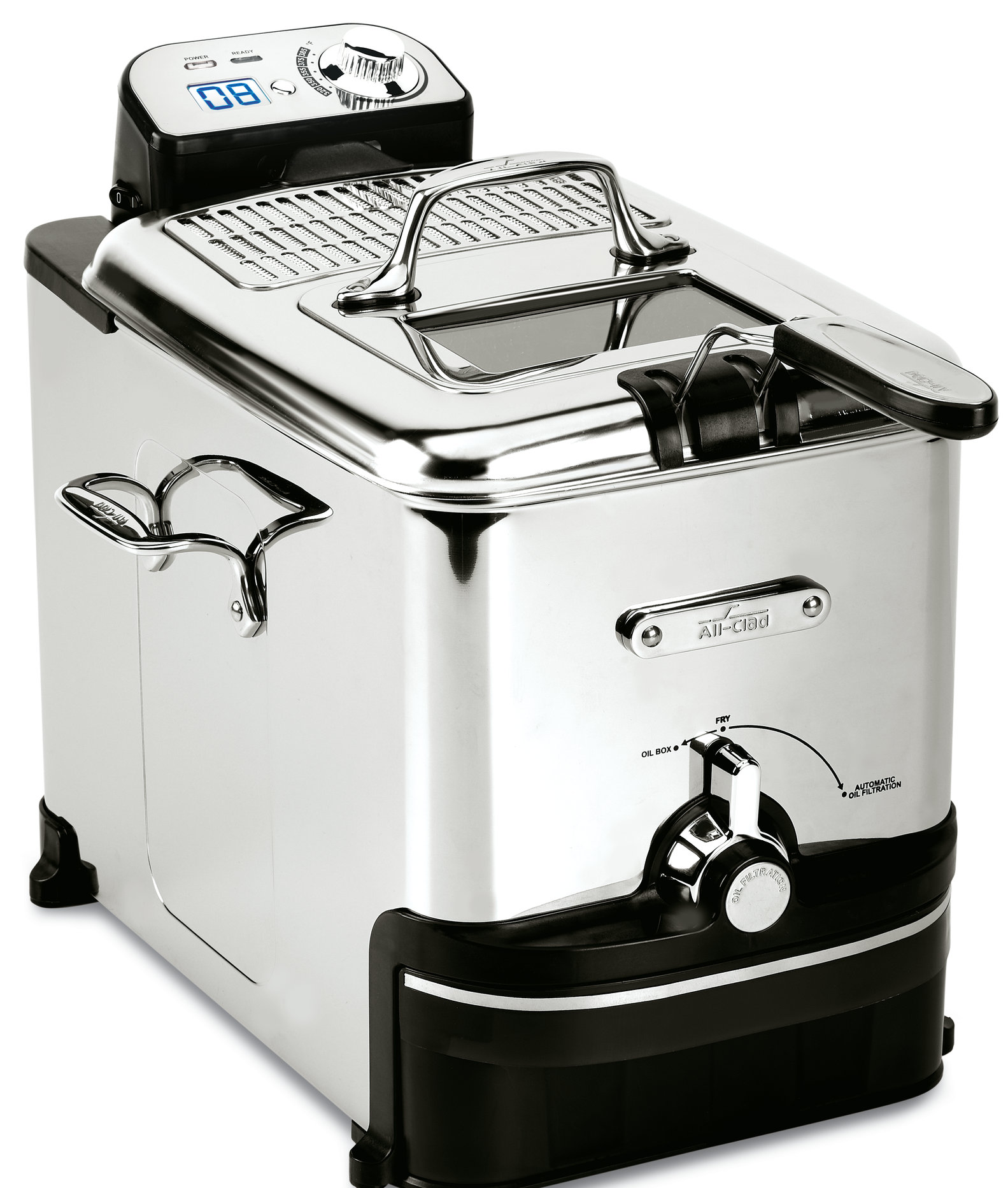 All-Clad Electrics 3.5 Litre Clean Pro Deep Fryer & Reviews - Wayfair ...