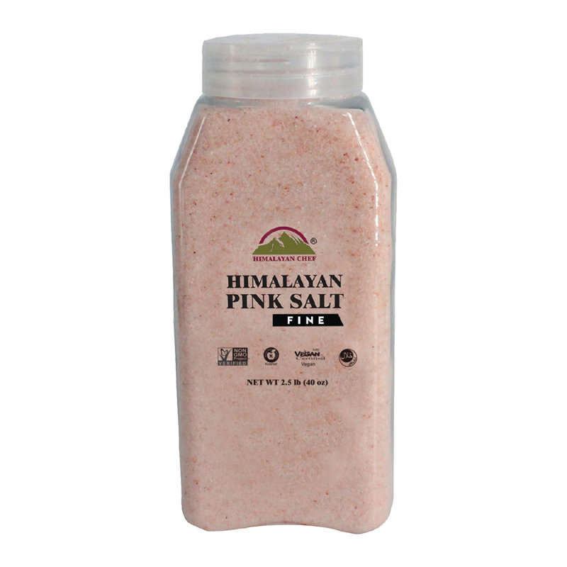 Himalayan Chef Pink Salt Fine 2.5 lbs | Wayfair
