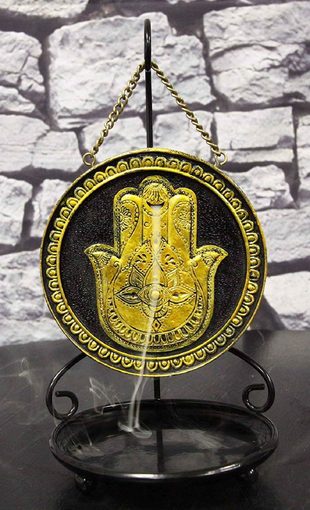 World Menagerie Perryopolis Hand Of God Hamsa Palm Facing Up With Evil ...