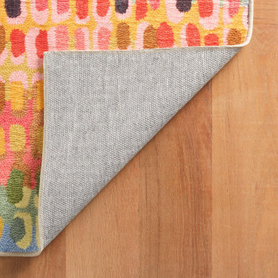 Dash and Albert Rugs Paint Chip Multi Machine Washable Rug & Reviews ...