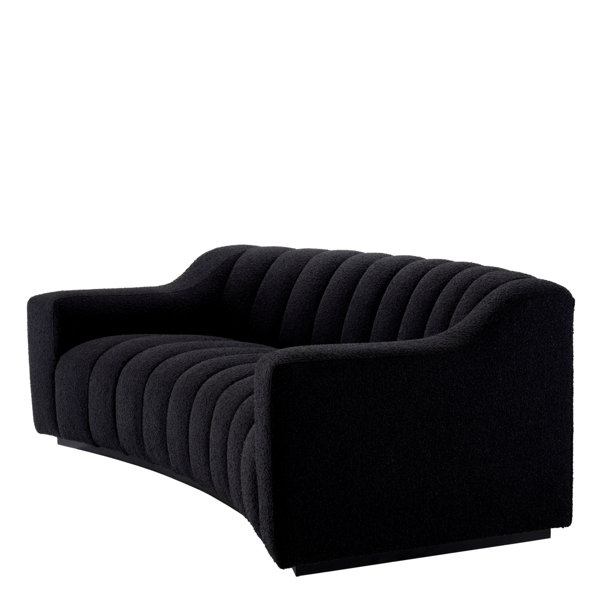 Eichholtz Kelly 92.13'' Square Arm Curved Sofa | Perigold