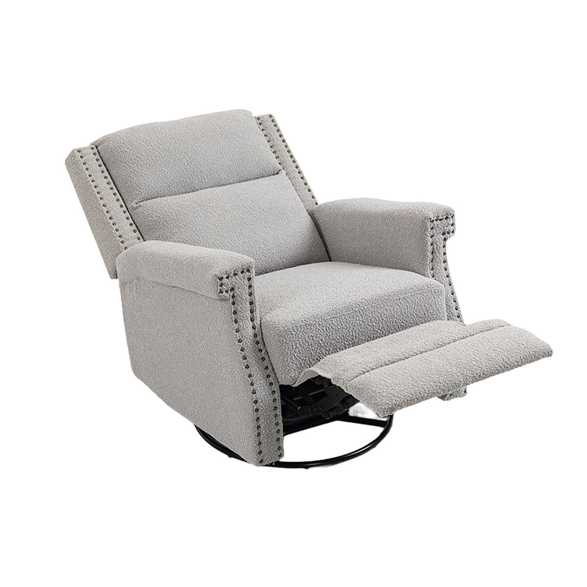 Latitude Run® Zubia Swivel Recliner Chair, 360 Degree Swivel leisure Chair, Leisure Arm Chair ...