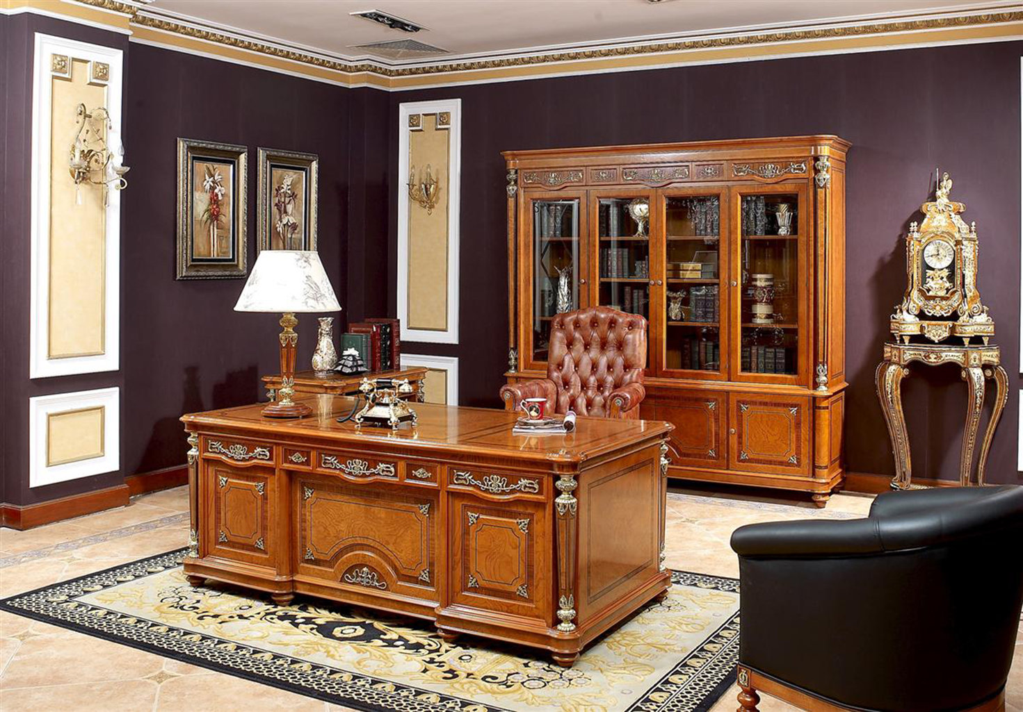 Infinity Furniture Import Leonor 3-piece Office Set | Wayfair