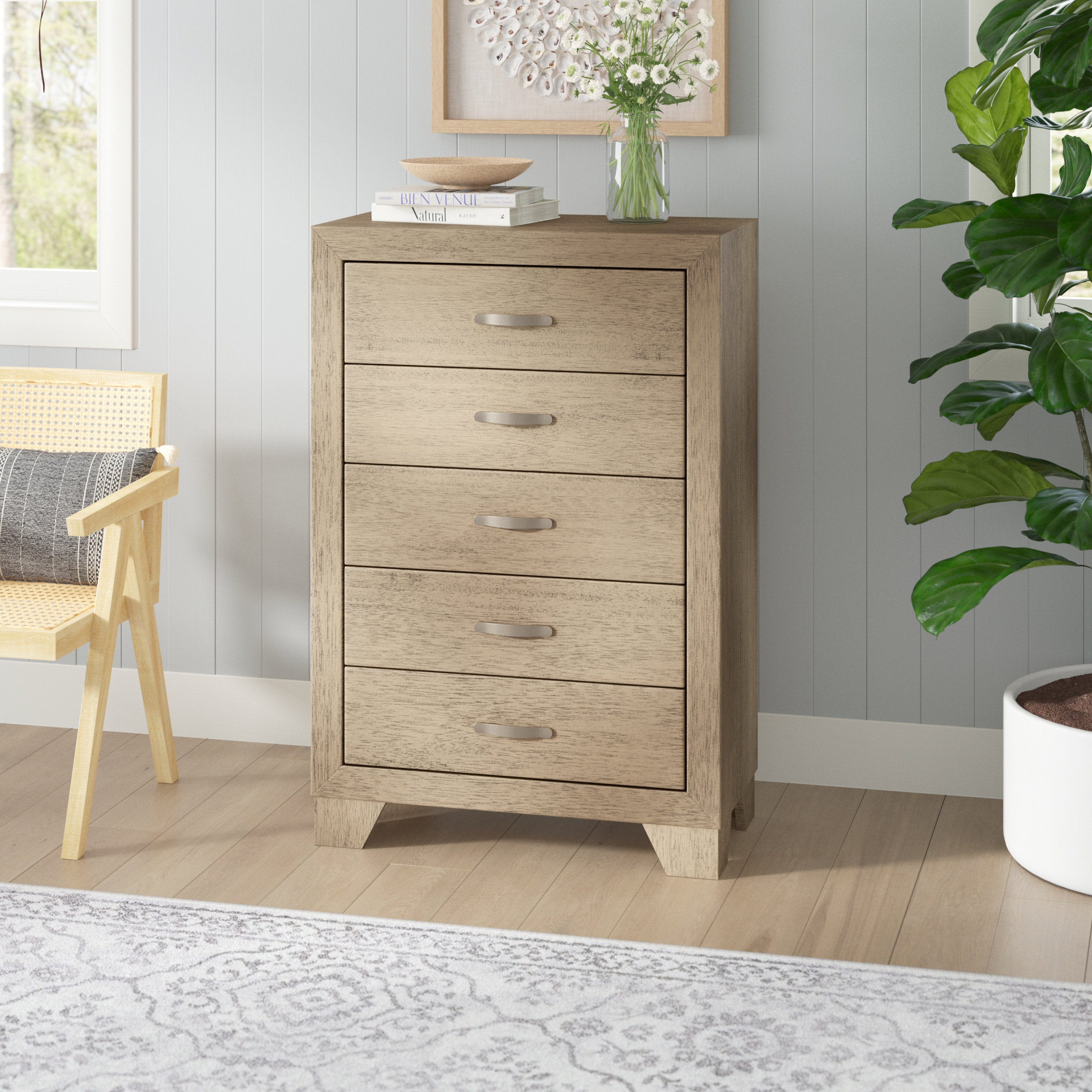 Union Rustic 5-Drawer Rectangular Chest & Reviews | Wayfair