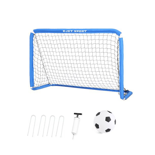 E-Jet Sport E-Jet Kids Soccer Goal Games & Toys- Football Net Combo Set ...