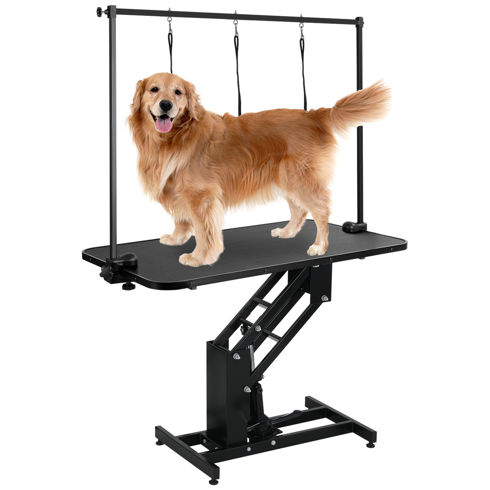 Pirecart Hydraulic Pet Dog Grooming Table For Dogs & Cats, 43'' Heavy ...