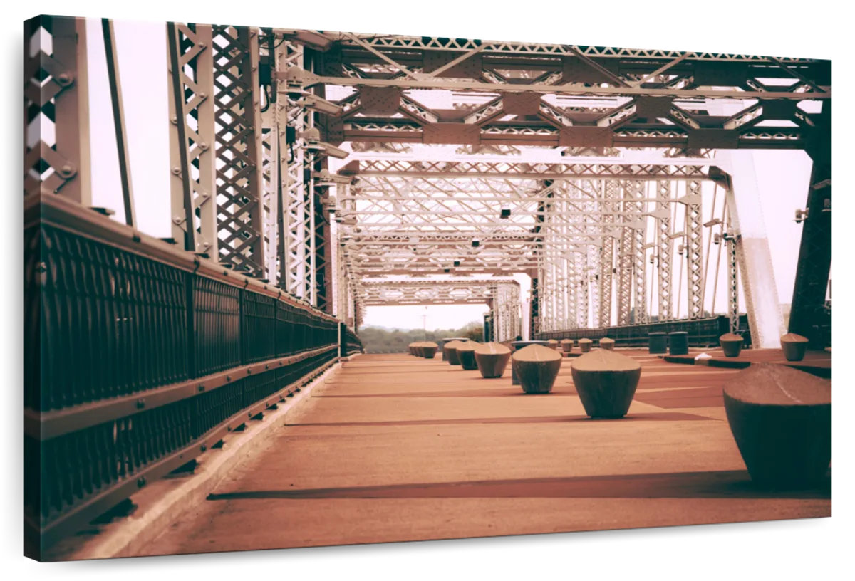 Ebern Designs Lilie Nashville Cumberland Bridge | Wayfair