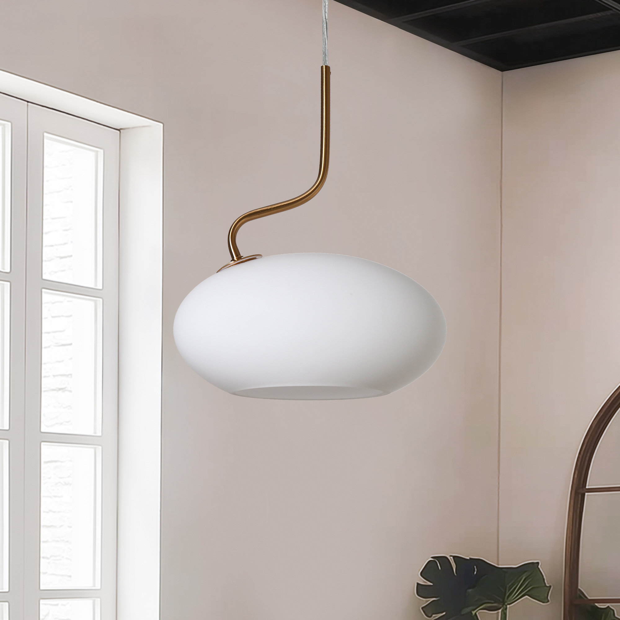 Mercer41 Smauel 1 - Light Pendant - Wayfair Canada