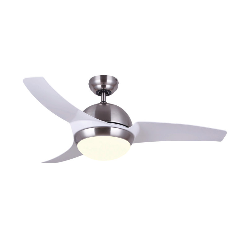 Orren Ellis 42" Kester 3 - Blade LED Propeller Ceiling Fan with Remote ...