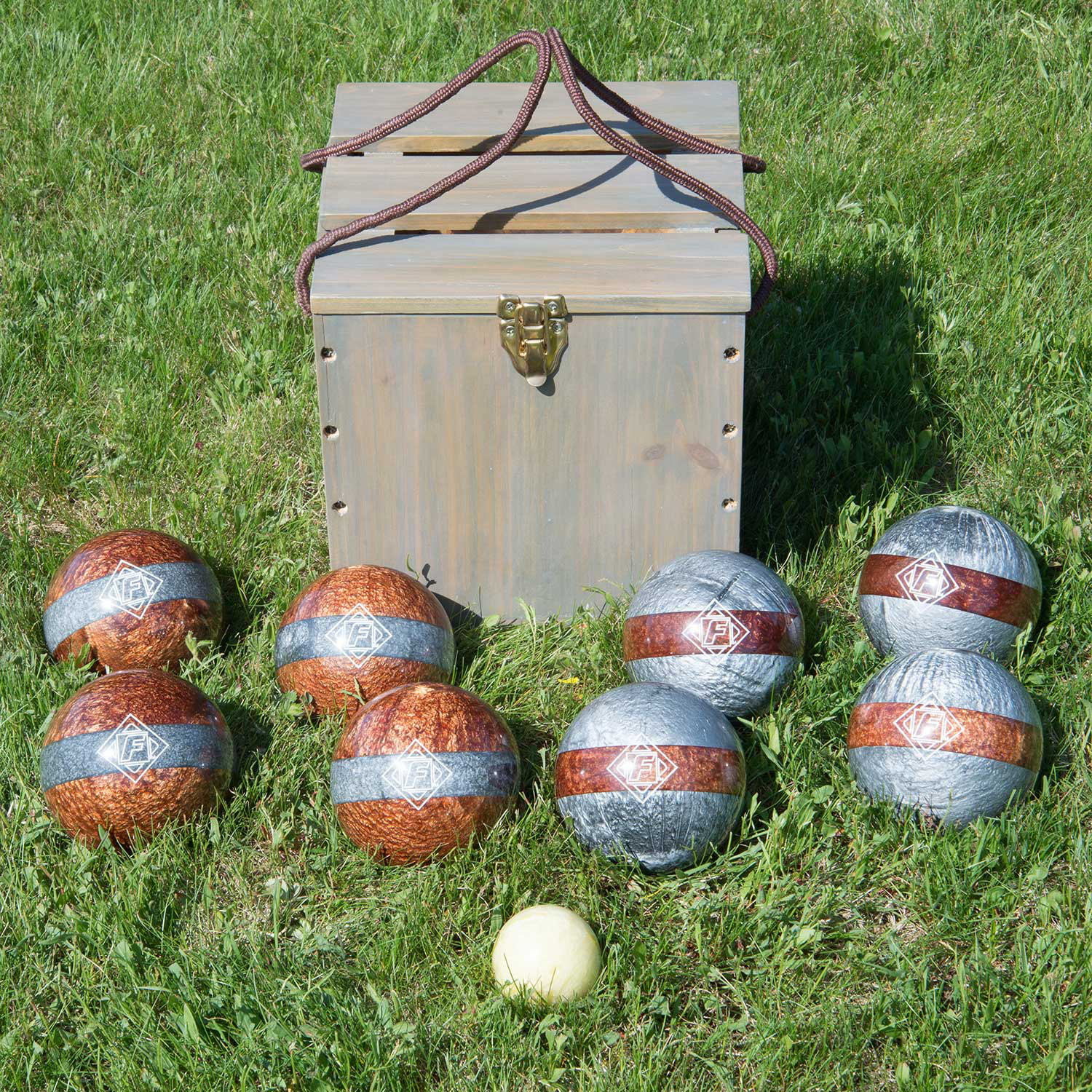 Franklin Sports 113mm Bocce Set with Carrying Case & Reviews | Wayfair