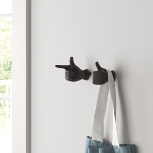 The Twillery Co.® Poston Iron Wall Hook & Reviews | Wayfair