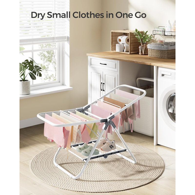 Hoomic Plastic Foldable Gullwing Drying Rack | Wayfair