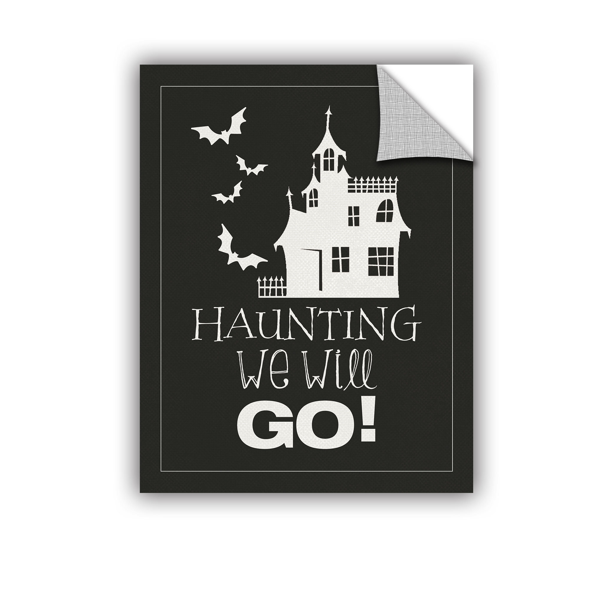 The Holiday Aisle® Mayberry Fall Sentiments Haunting Removable Wall ...