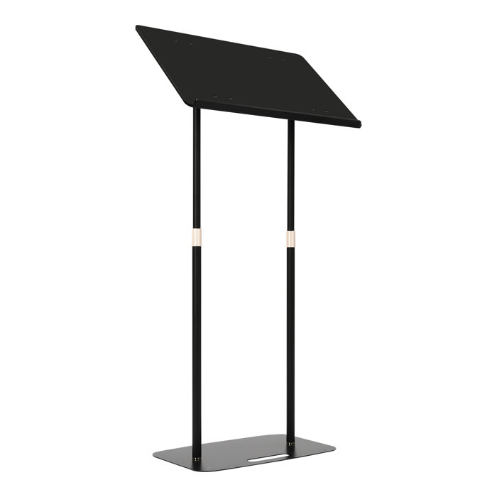 DENFER 31-51" Height Adjustable Podium Stand Presentation Lectern | Wayfair