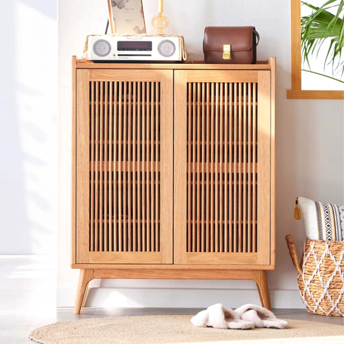 Asainvestology 20 Pair Shoe Cabinet, 5-tier Shoe Storage Cabinet | Wayfair