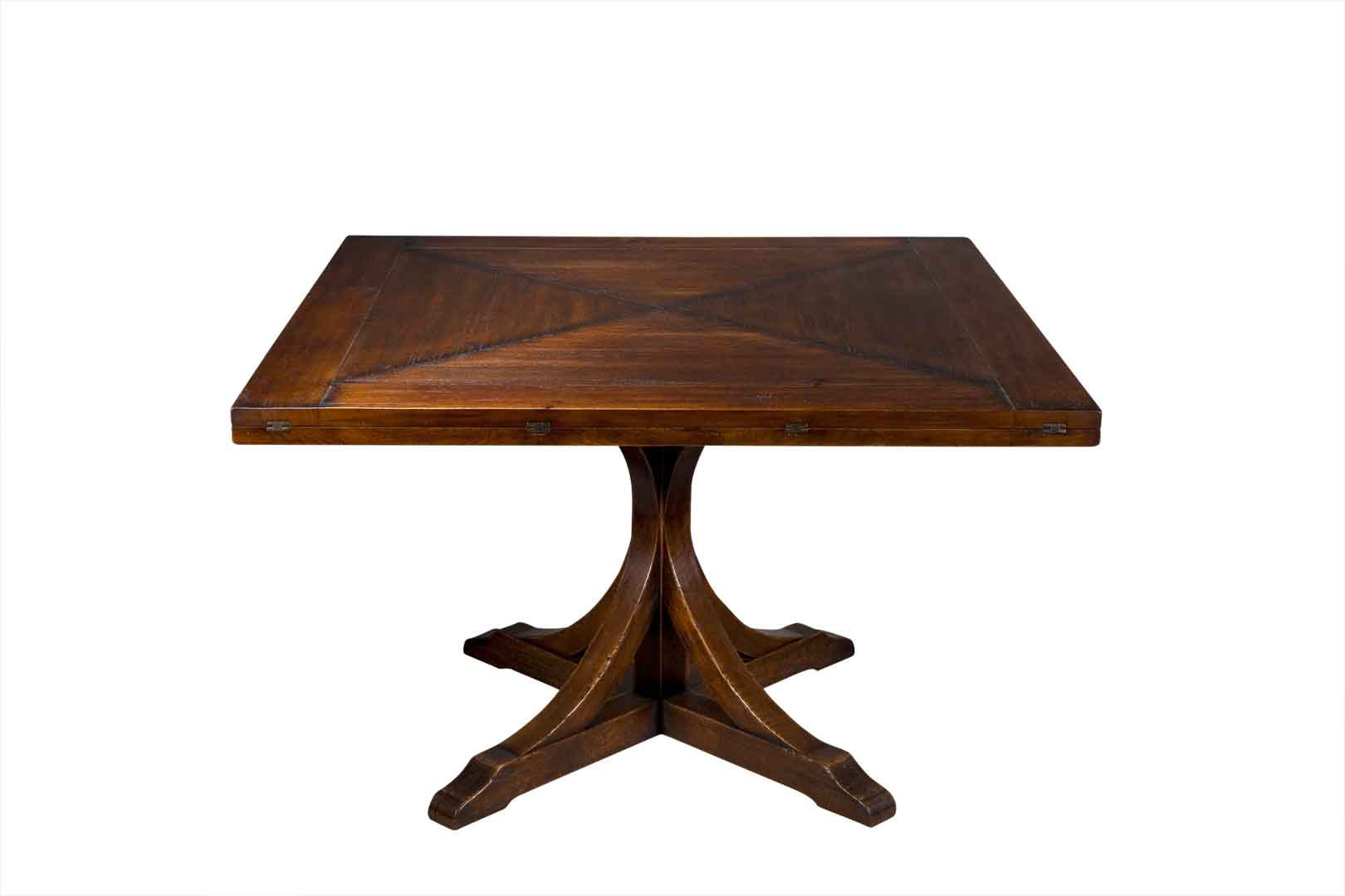 Michel Ferrand Drop Leaf Pedestal Dining Table | Wayfair