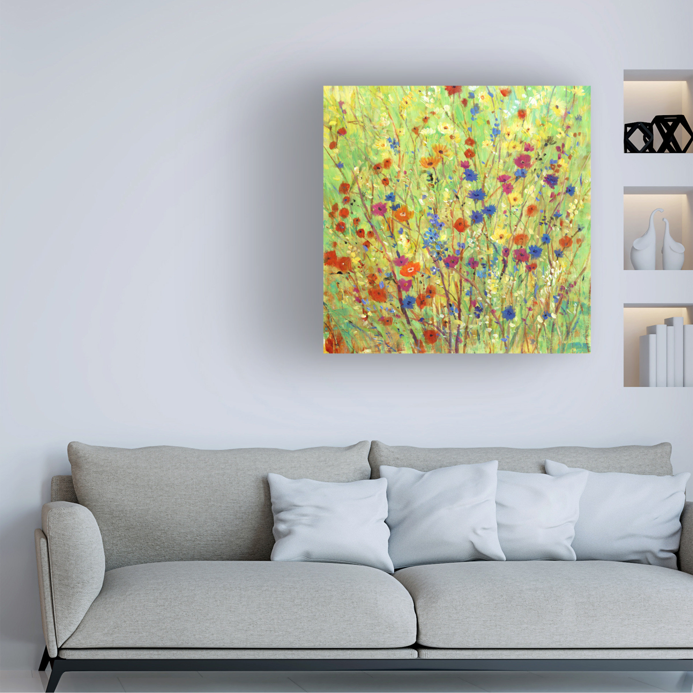 Red Barrel Studio® " Wildflower Patch II " by Tim OToole | Wayfair