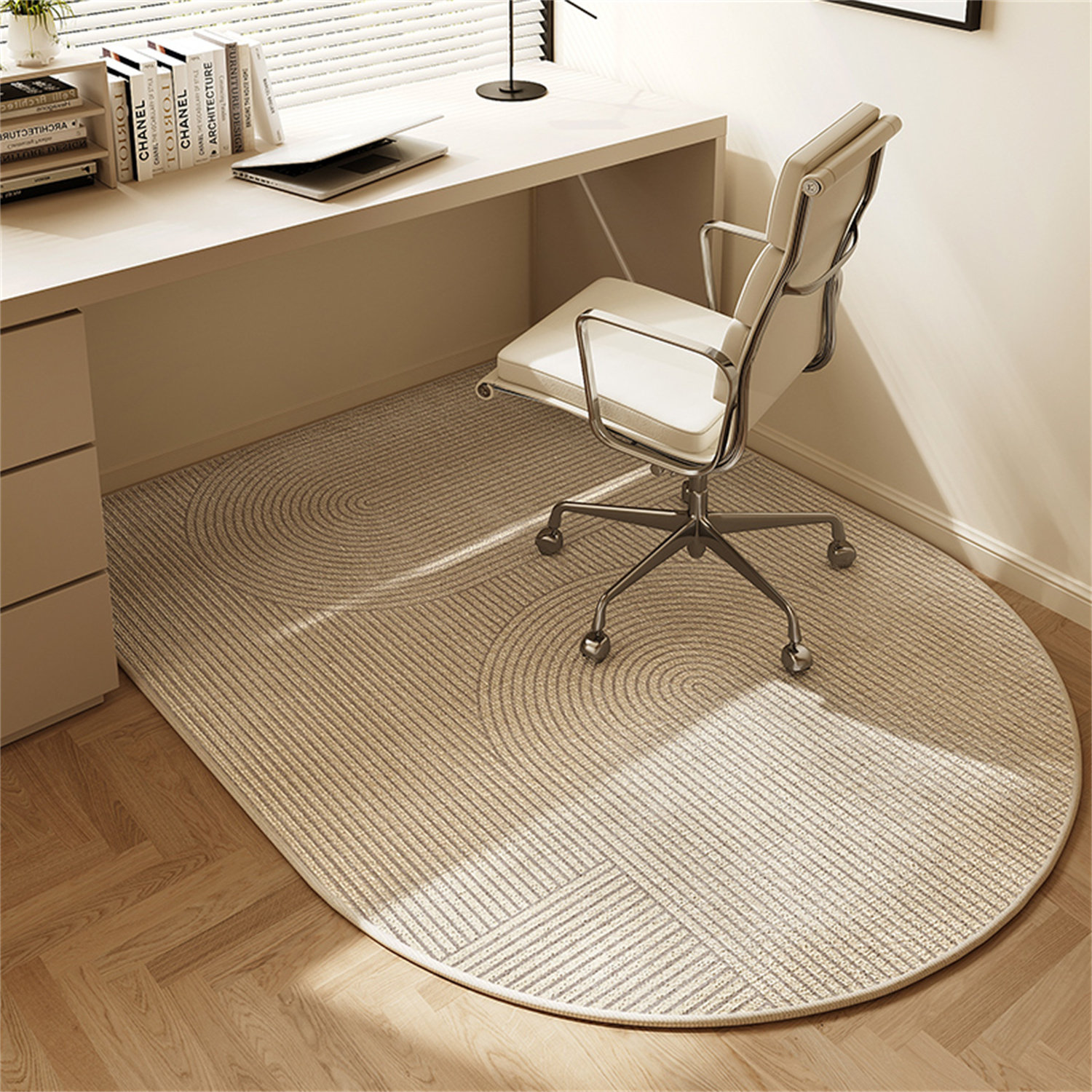 JINXI Circular Computer Chair Cushion Floor Mat - Wayfair Canada