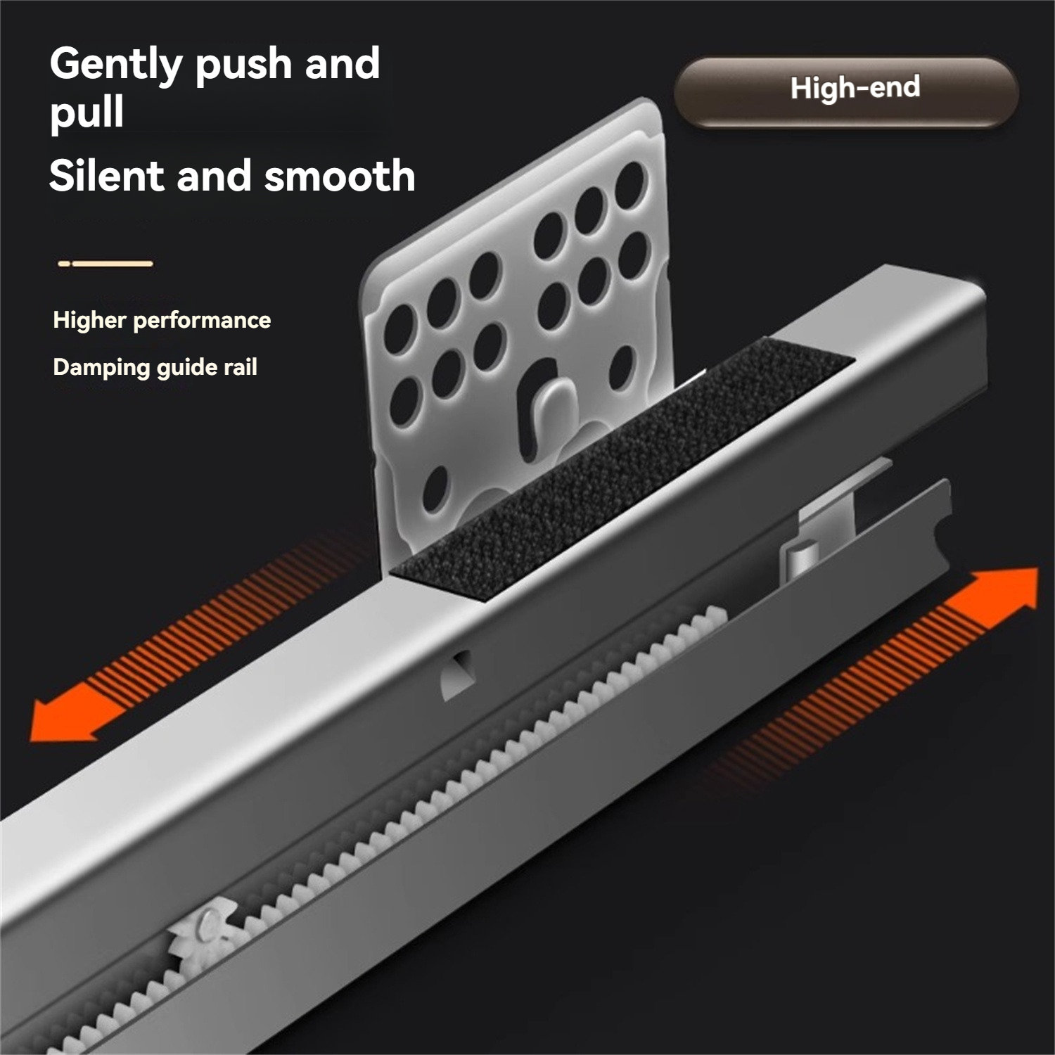 Rebrilliant Integrated Pull-Out Pant Rack System - Slim, Silent ...