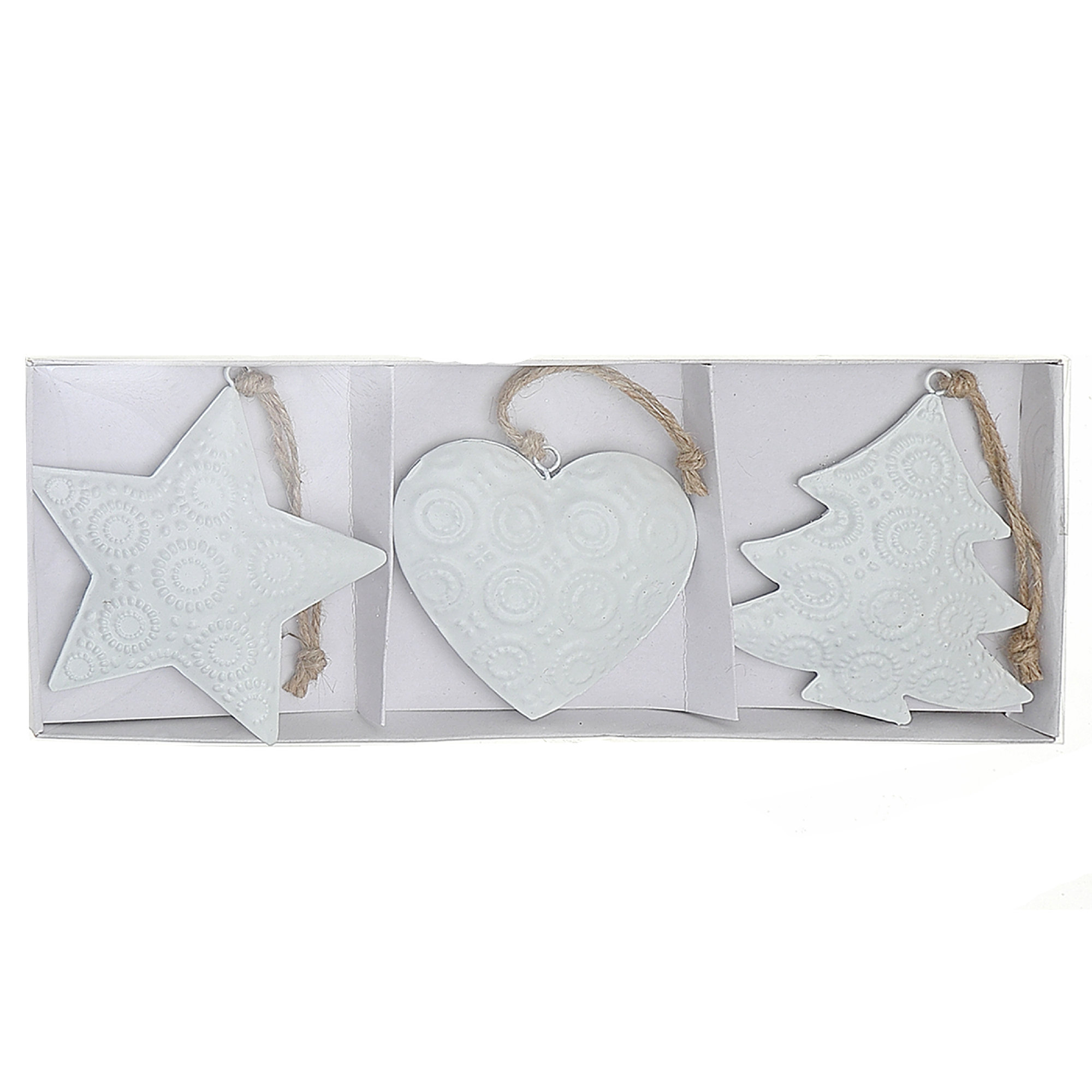 The Holiday Aisle® Wooden Ornament Star Heart Tree | Wayfair