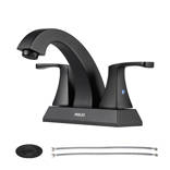 CMI Cardania Centerset Faucet 2-handle Bathroom Faucet with Drain ...