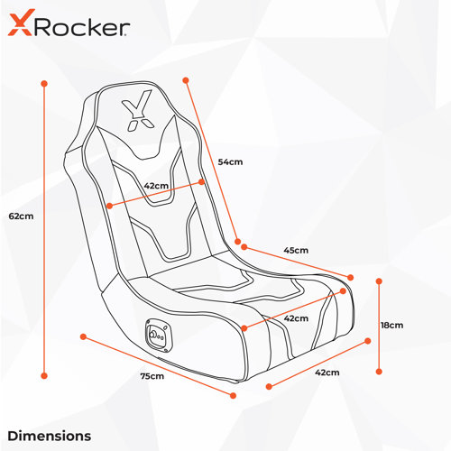 X Rocker Nation Chimera RGB LED Audio Gaming Chair & Reviews | Wayfair ...