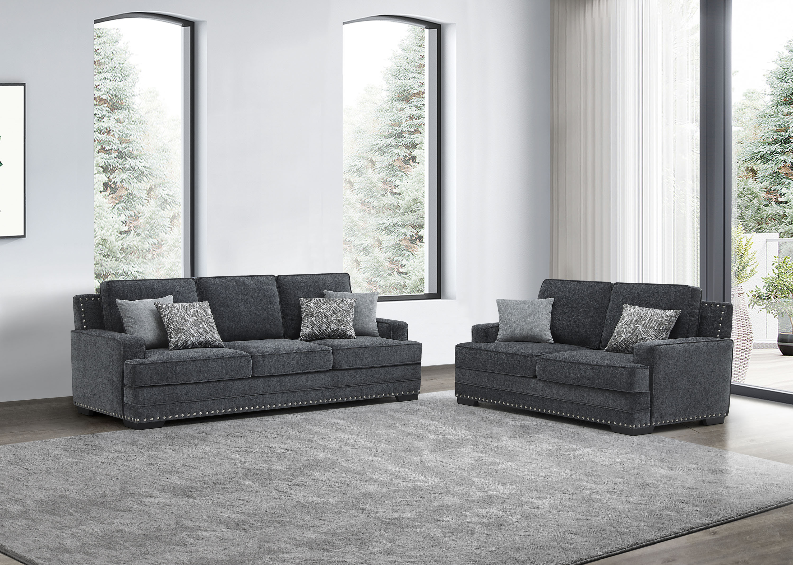 Red Barrel Studio® Henja 7 - Piece Living Room Set | Wayfair