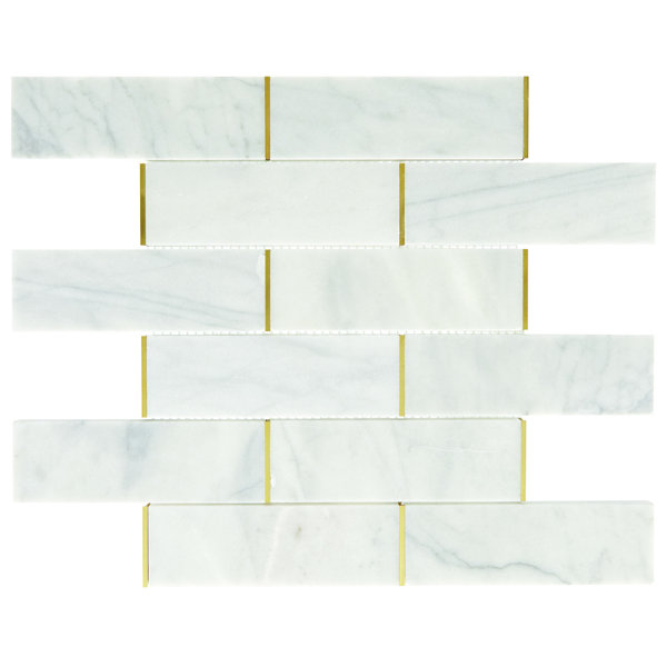 Daltile Random Sized Natural Stone Mosaic Wall Tile | Wayfair
