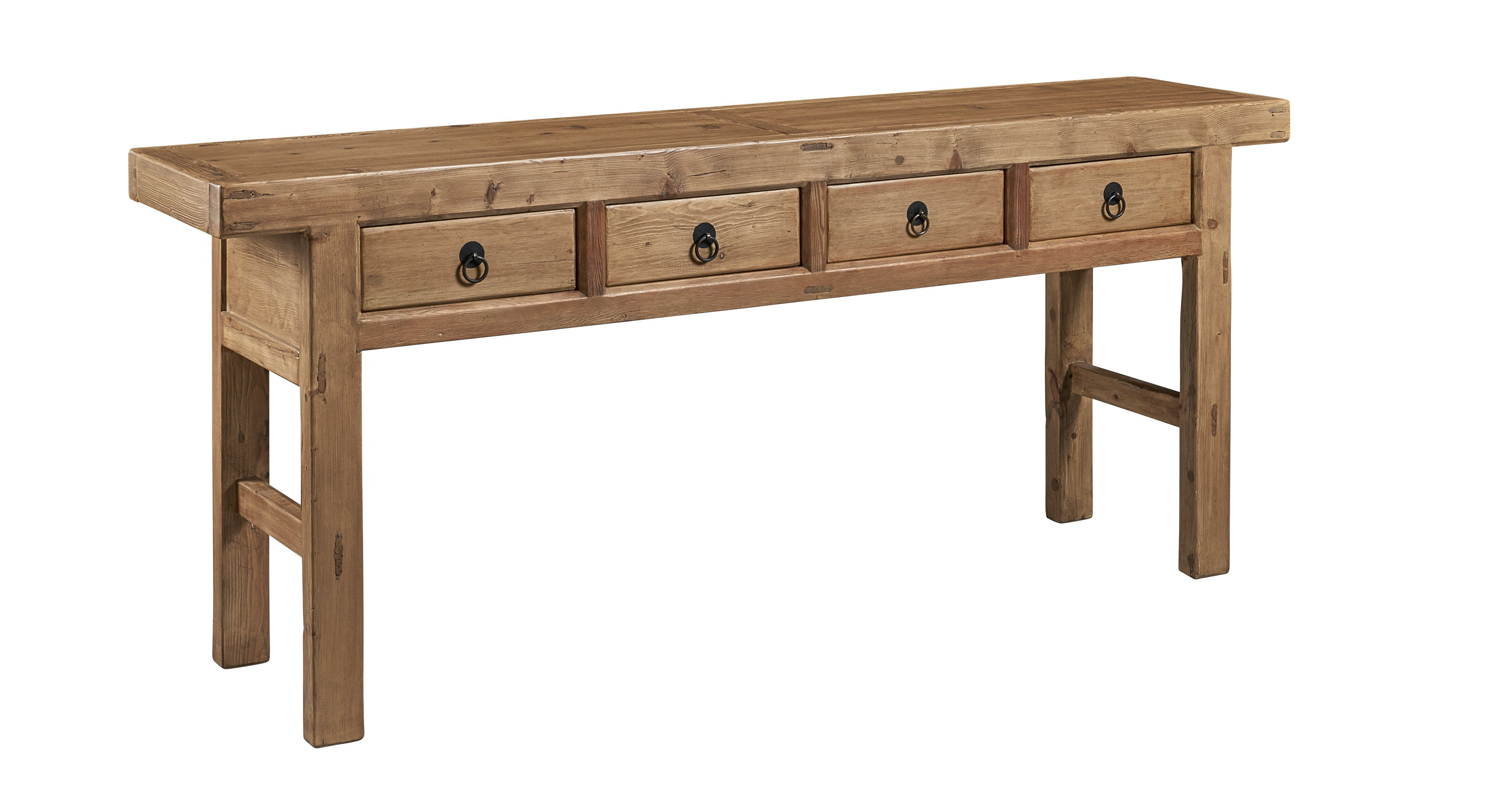Furniture Classics Umber 86.5" Solid Wood Console Table & Reviews | Wayfair