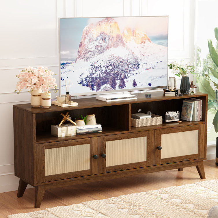 George Oliver 57'' Media Console & Reviews | Wayfair