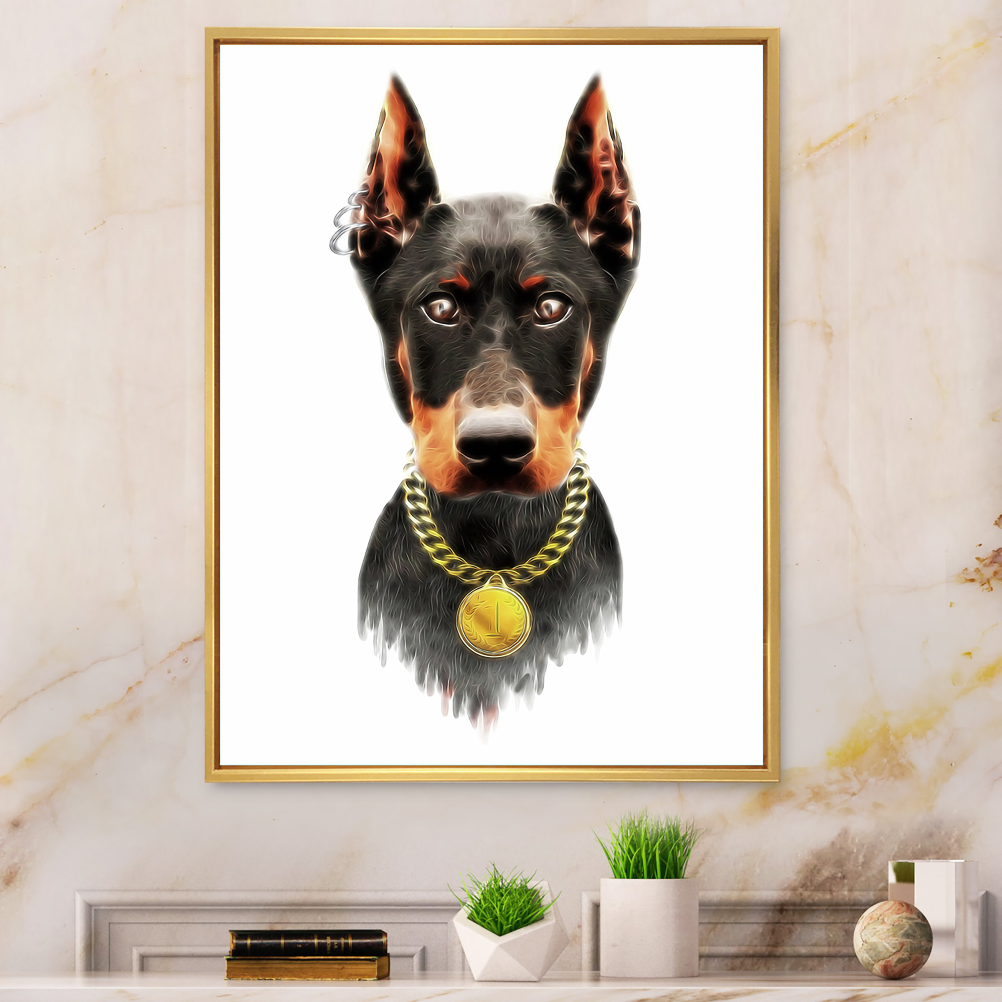 doberman artwork