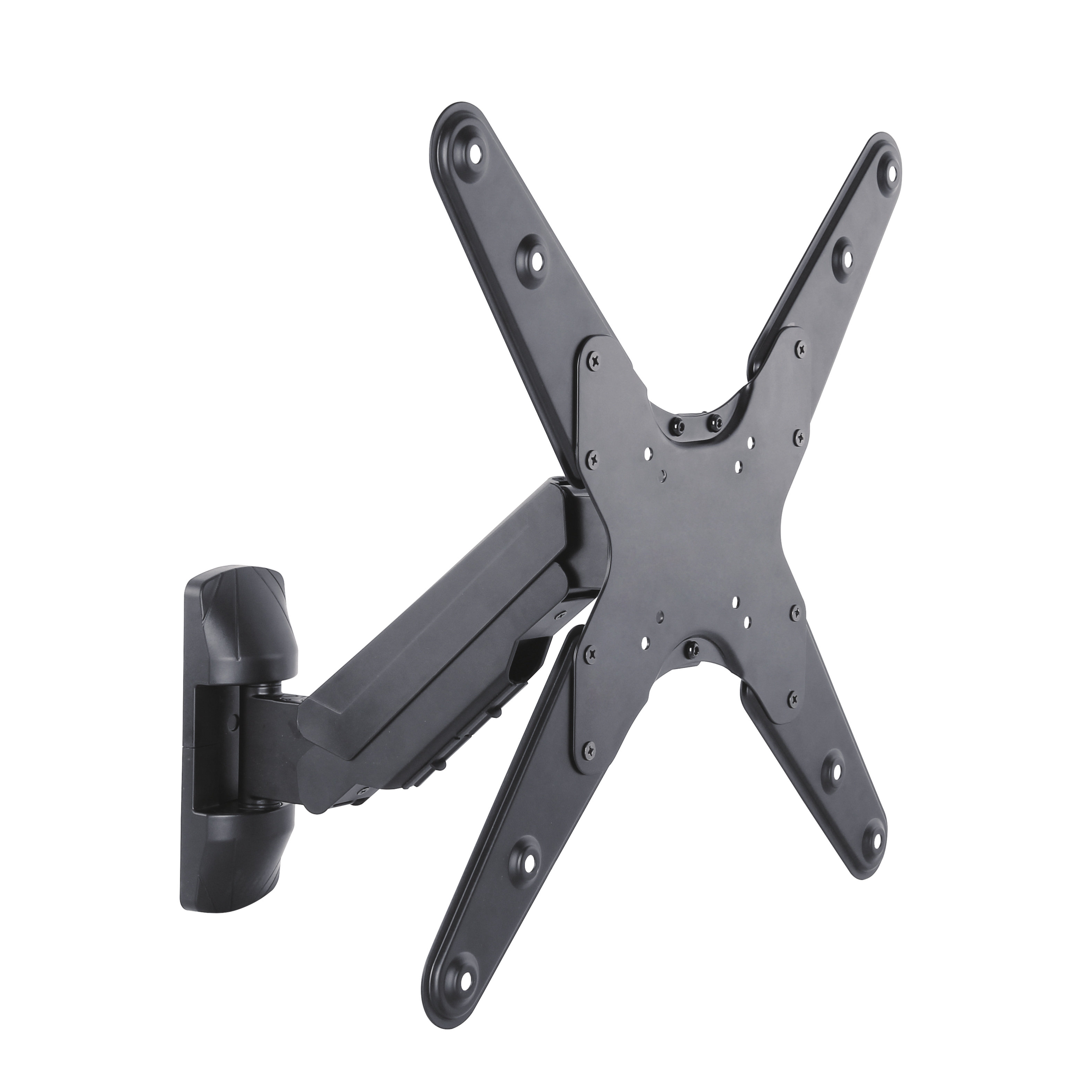 Symple Stuff Claudette Black Motorized Swivel Wall Mount for Greater ...